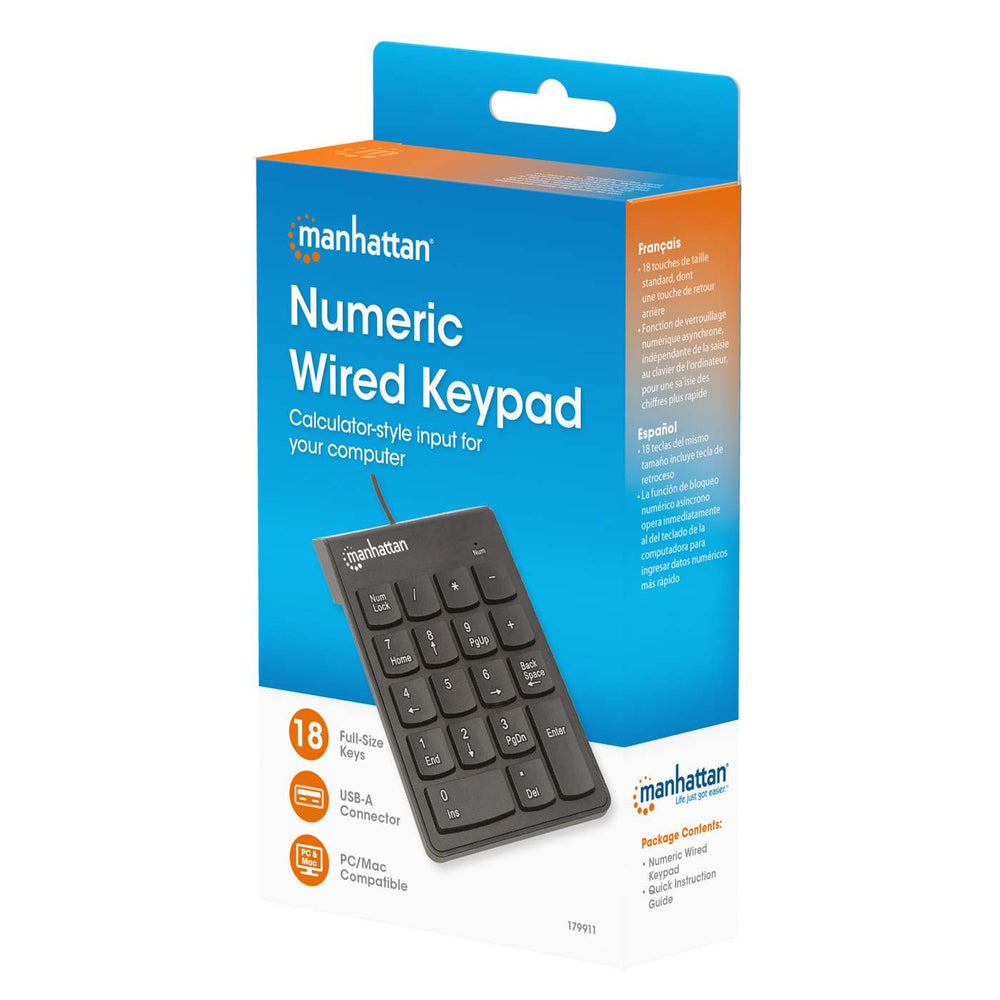 Manhattan Numeric Wired Keypad (179911) | Manhattan