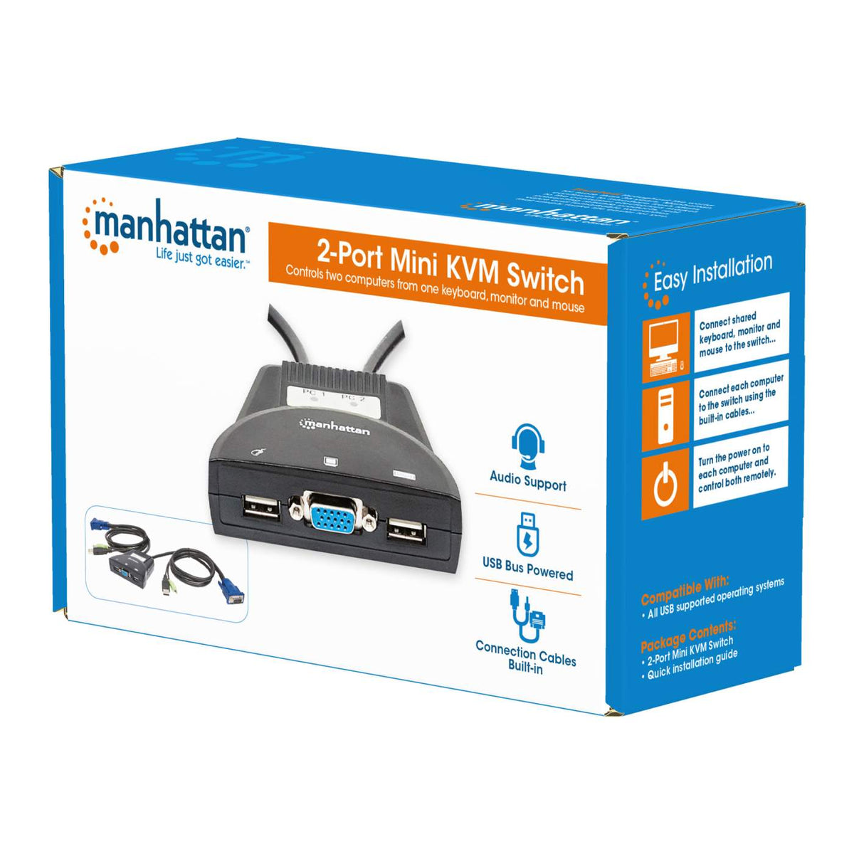Shop KVM Switches at Manhattanproducts.us