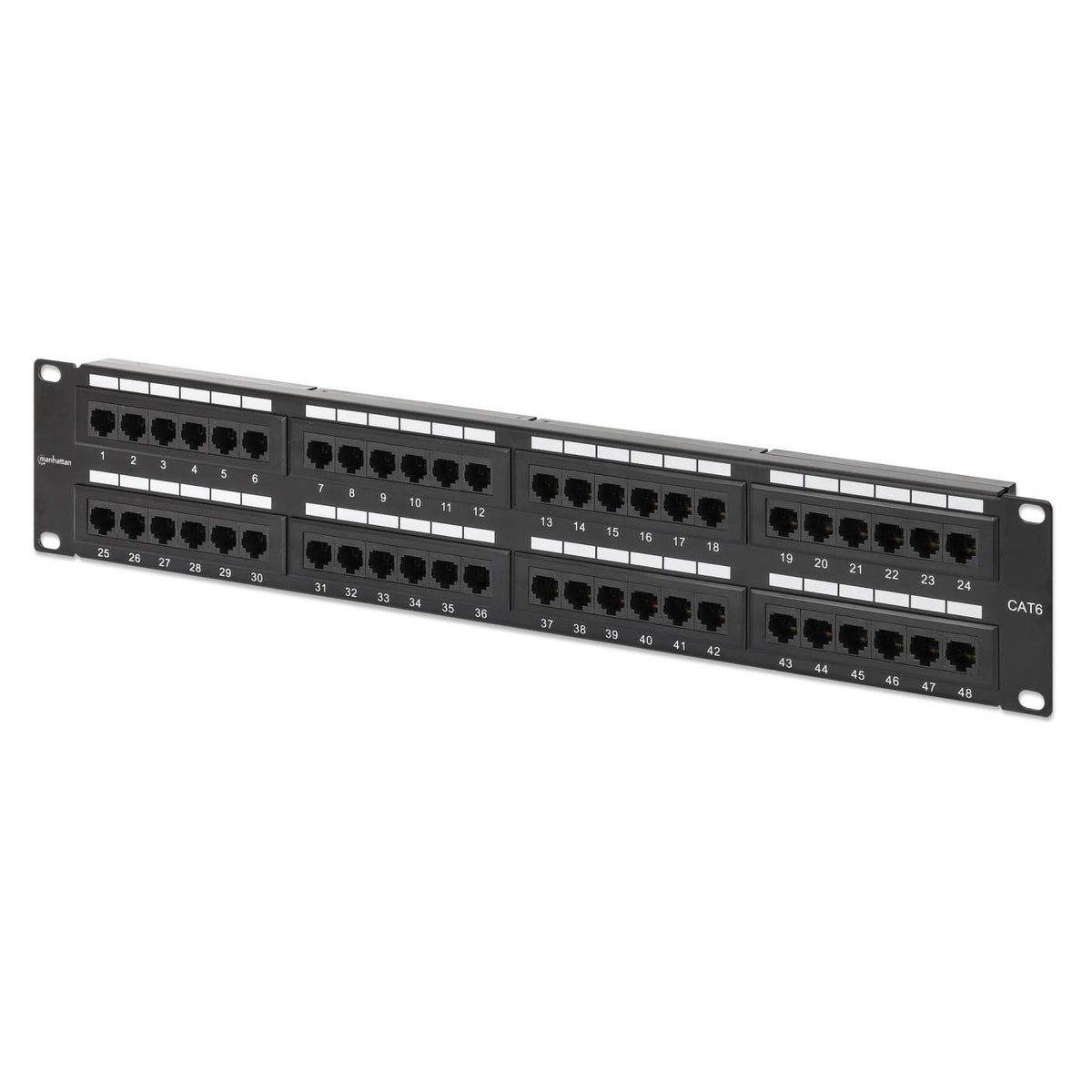 Manhattan Cat6 Rackmount Patch Panel (720816)
