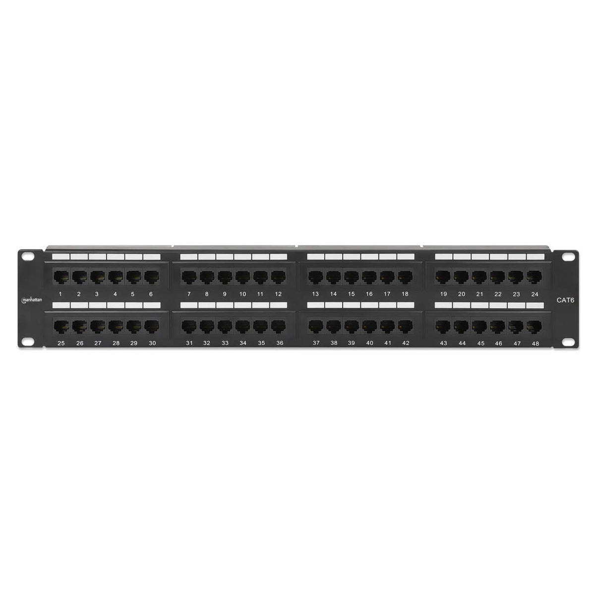 Manhattan Cat6 Rackmount Patch Panel (720816)