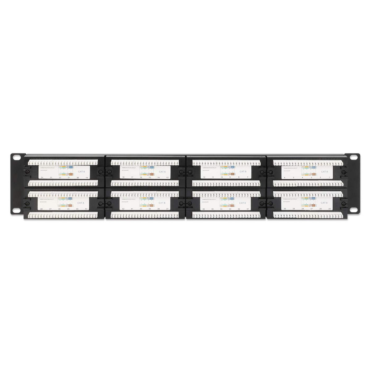 Manhattan Cat6 Rackmount Patch Panel (720816)