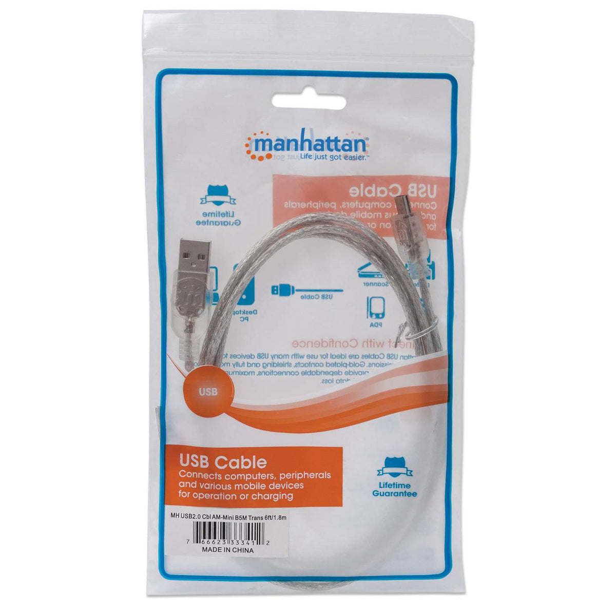 High-Speed, Superspeed and USB4 Cables by Manhattan