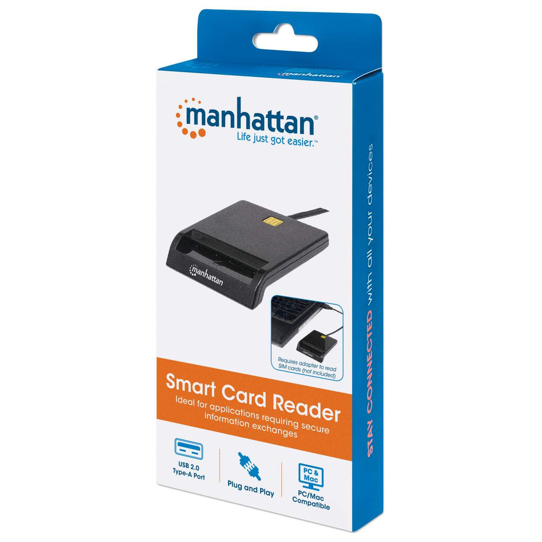 Manhattan Smart Card Reader (102049) | Manhattan