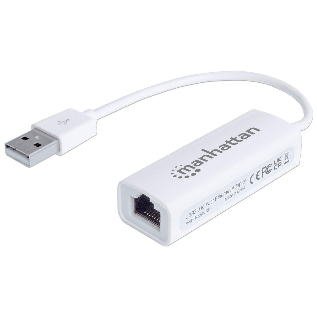 Manhattan USB 2.0 Fast Ethernet Adapter (506731)