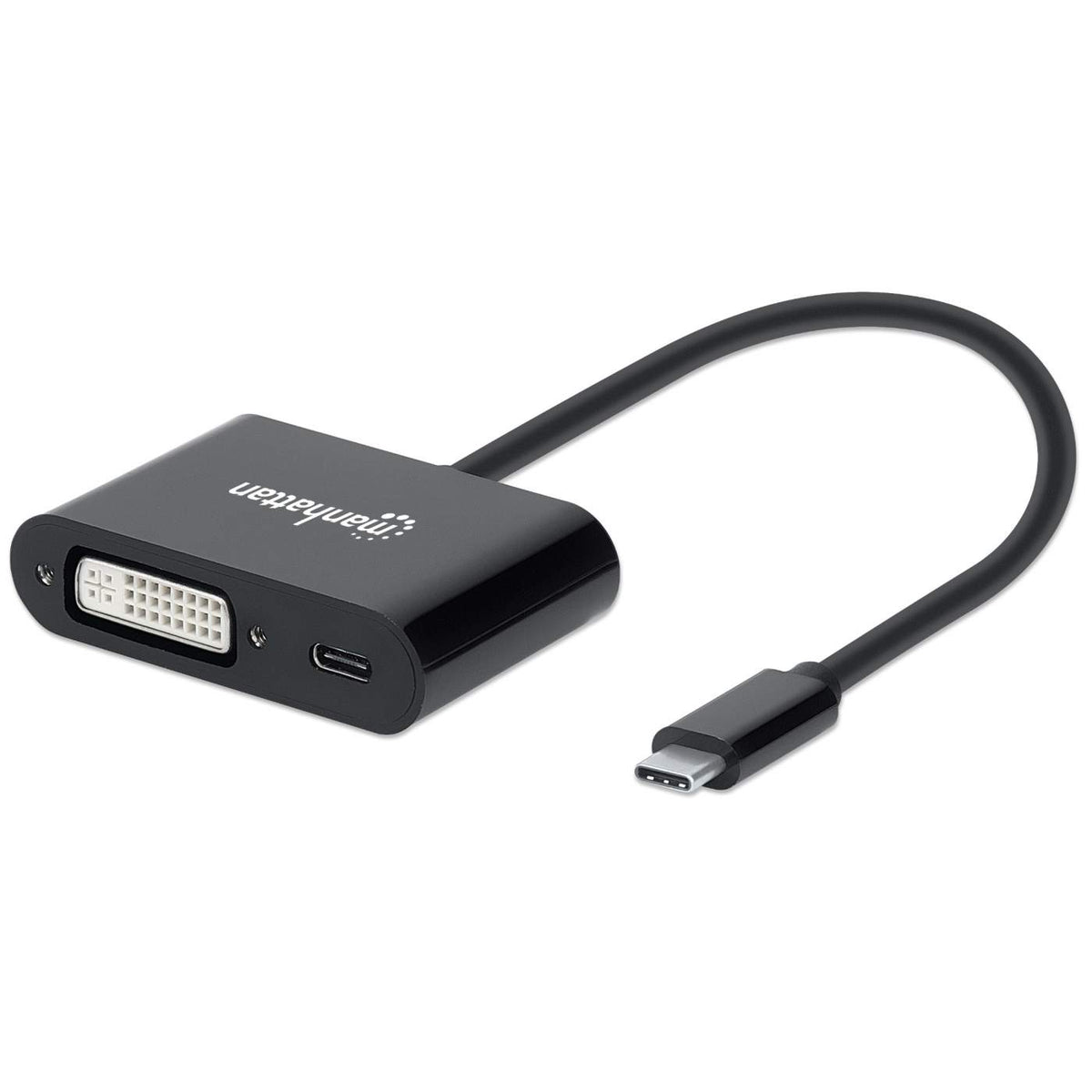 USB-C to DVI Converter w/ Power Delivery Port 153423