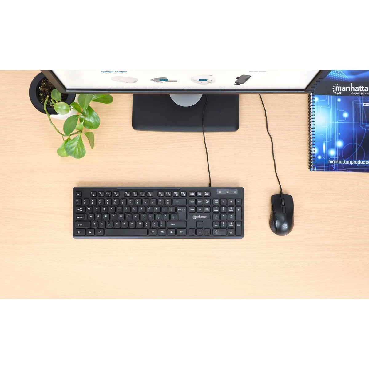 Manhattan Wired Keyboard Enhanced II (180689)